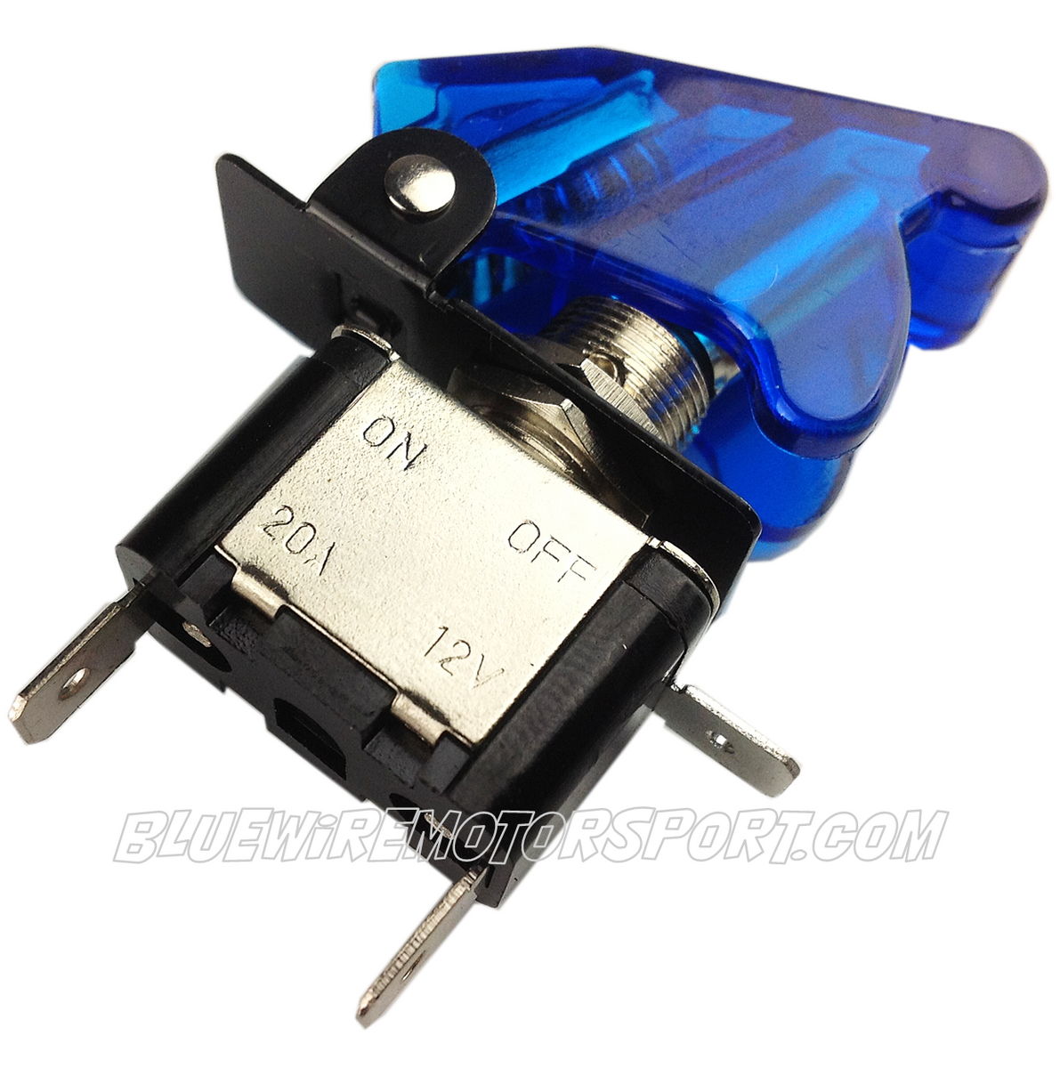 MISSILE FLIP SWITCH - LED BLUE ON/OFF - BWASW0511| Bluewire Automotive