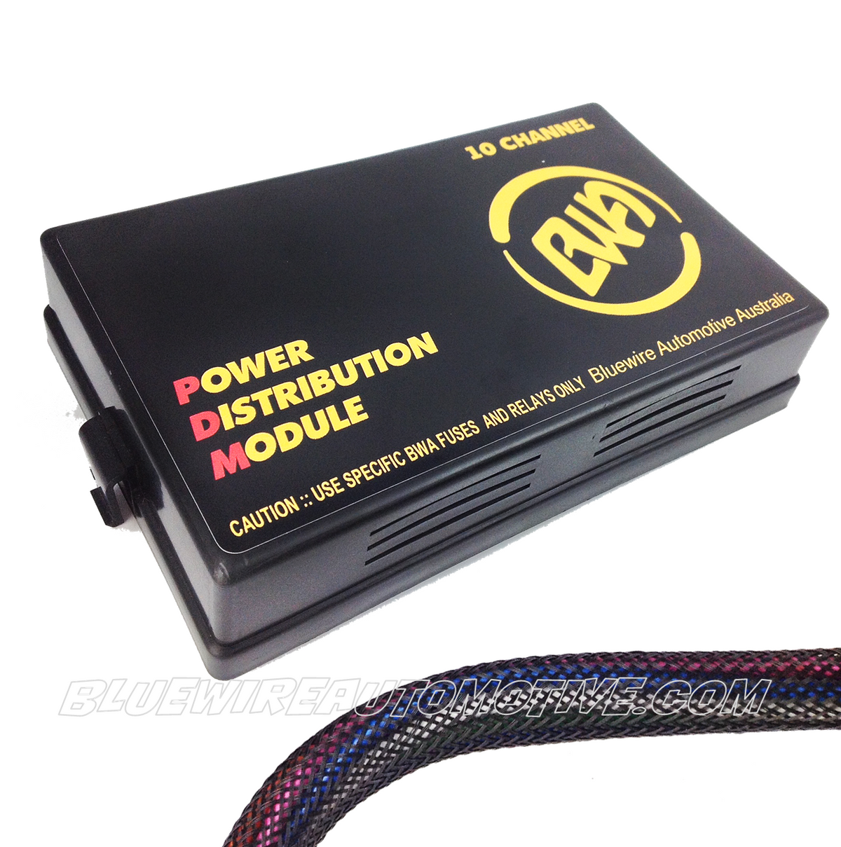 10 CHANNEL (PDM) POWER DISTRIBUTION MODULE RELAY KIT & HARENESS-BWAPDM ...