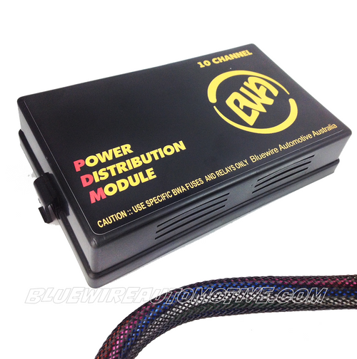 10 CHANNEL (PDM) POWER DISTRIBUTION MODULE RELAY KIT & HARENESS-BWAPDM ...