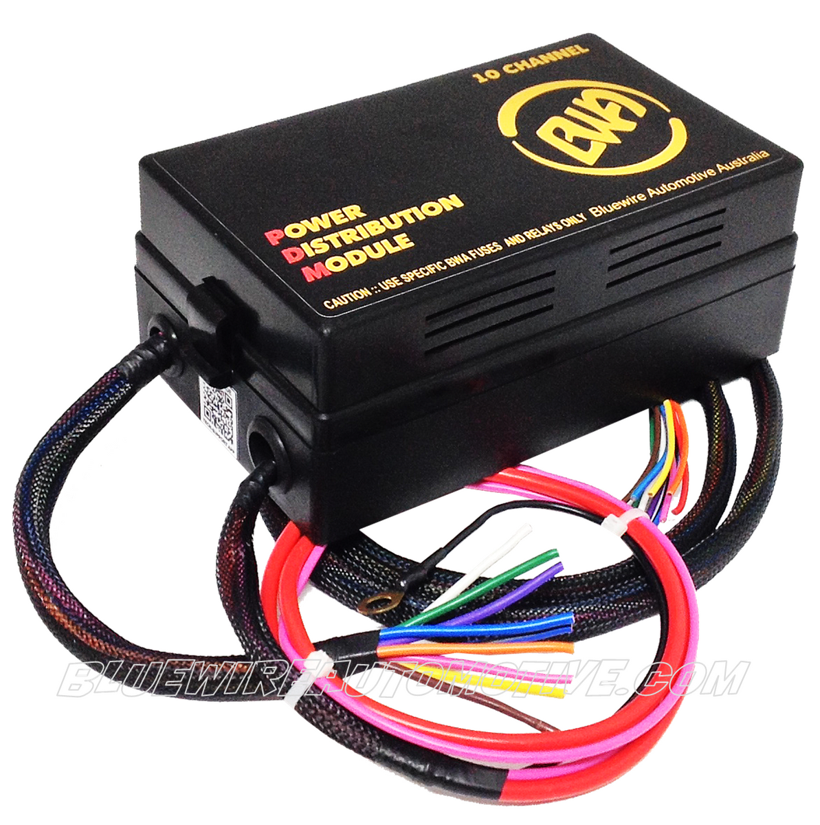 10 CHANNEL (PDM) POWER DISTRIBUTION MODULE RELAY KIT & HARENESS - BWAP ...