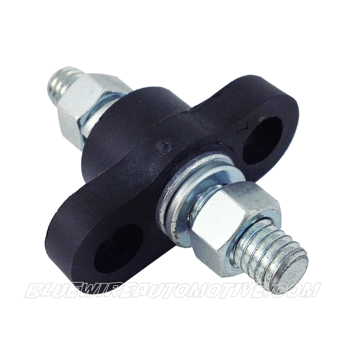 SINGLE INSULATED BATTERY GROUNDING JUNCTION POST BLACK| Bluewire Automotive