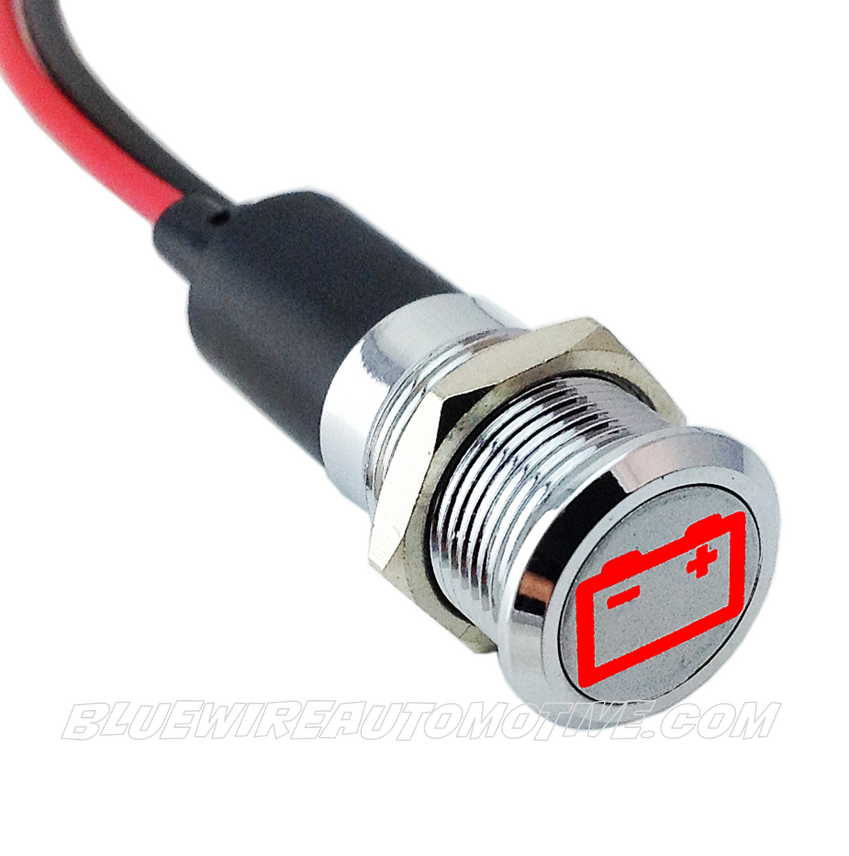 SILVER SERIES BATTERY AMP PILOT LIGHT-RED-12mm-BWAPLSS12RDAMP| Bluewire ...