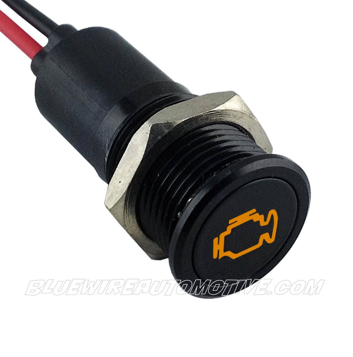 BLACK SERIES ENGINE SIGNAL PILOT LIGHT-AMBER-14mm-BWAPLBEA14| Bluewire ...