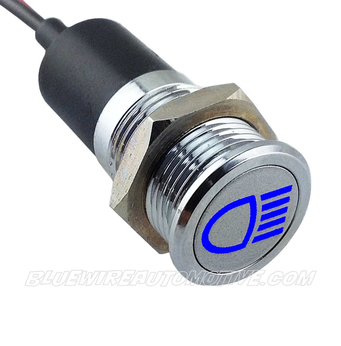 SILVER SERIES PILOT LIGHT SIGNAL-HI BEAM-BLUE-14mm| Bluewire Automotive