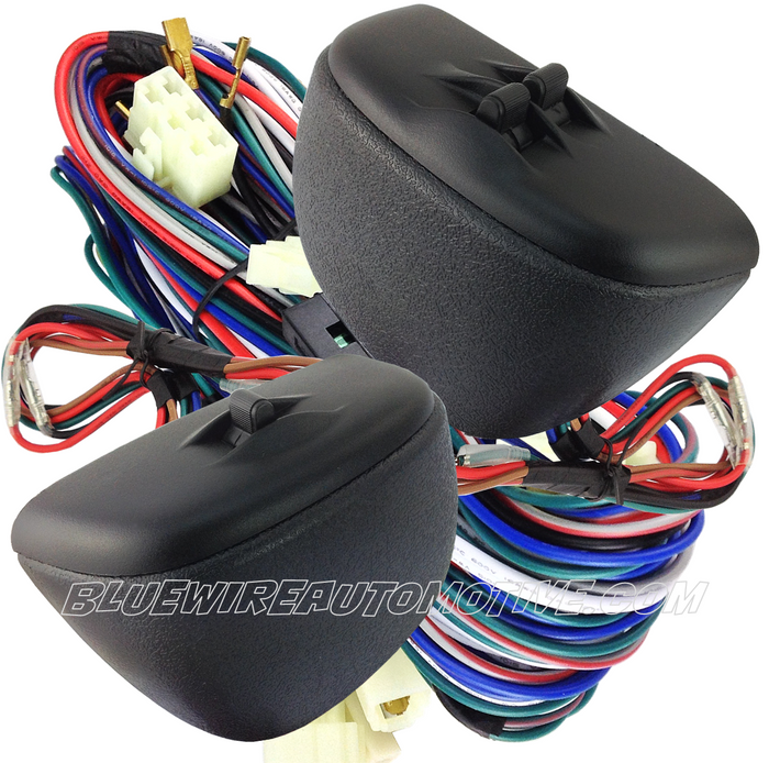 POWER WINDOW U-WIRE BLACK 3 SWITCH DOOR TRIM WIRING KIT 03| Bluewire ...