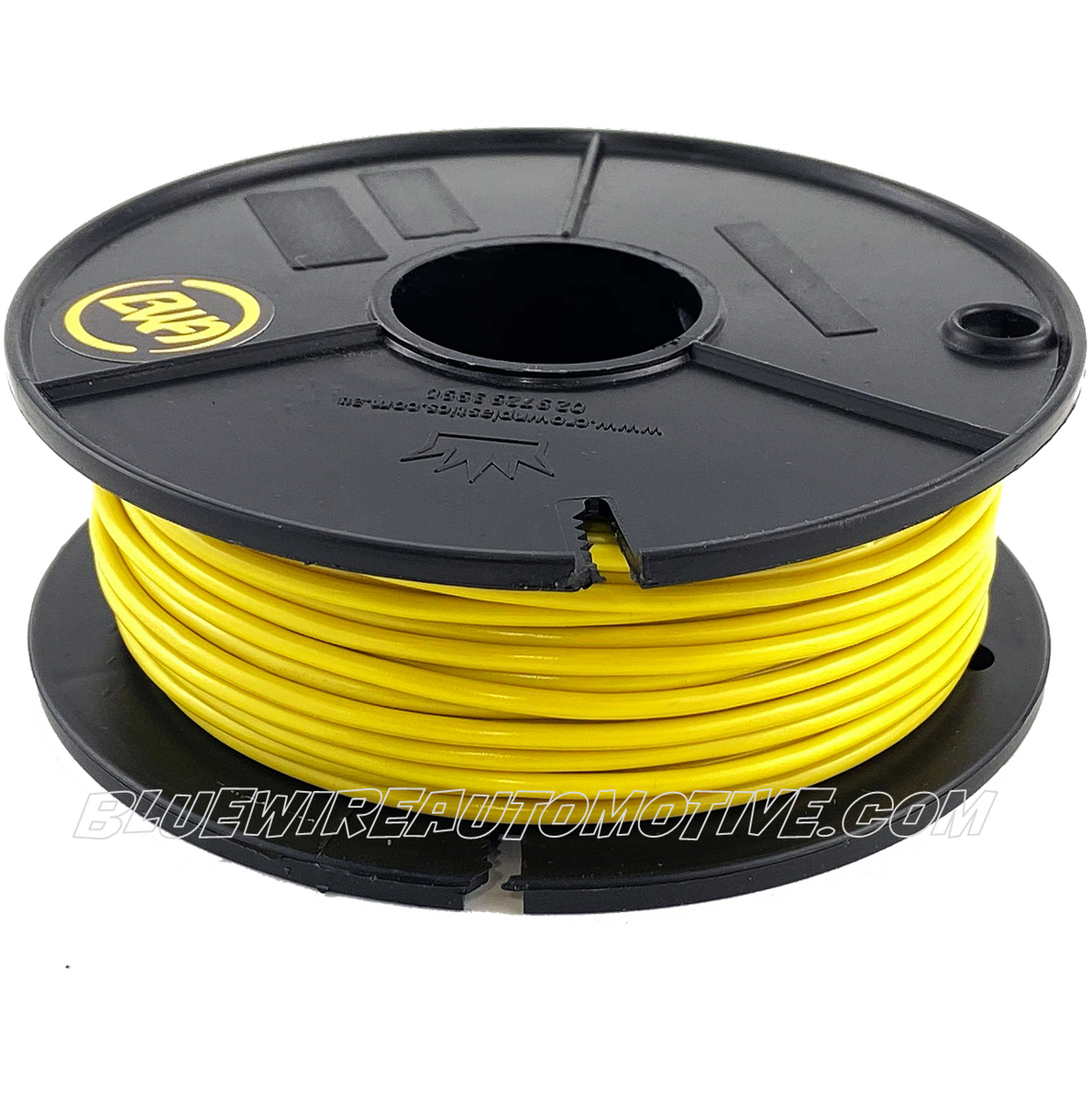 YELLOW SINGLE CORE WIRE 4mm-30mtrs-BWA400YW30| Bluewire Automotive