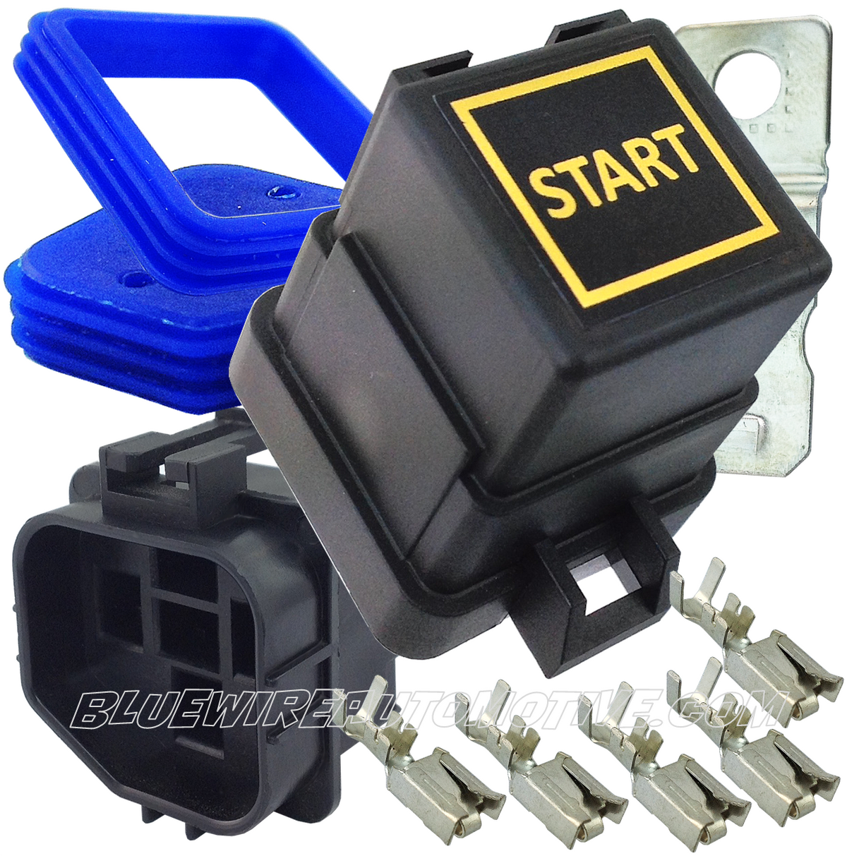 12v WATERPROOF AUTOMOTIVE & MARINE HEAVY DUTY RELAY 40AMP-START ...