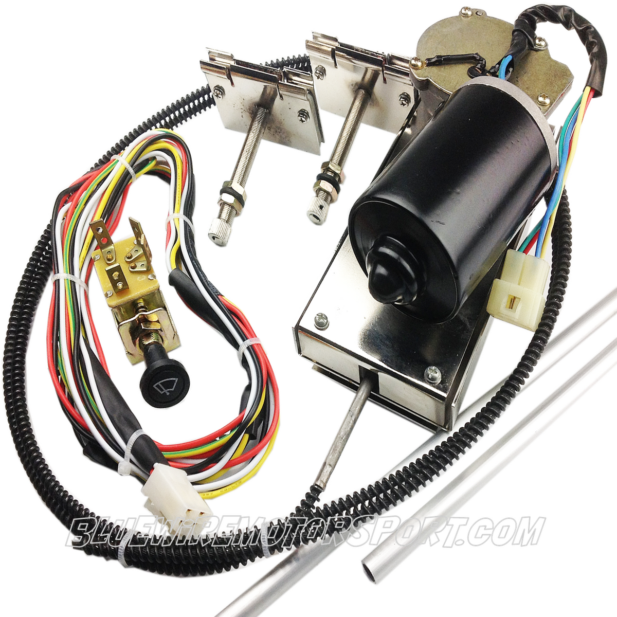 REMOTE WINDOW WIPER MOTOR KIT+SELF PARK| Bluewire Automotive