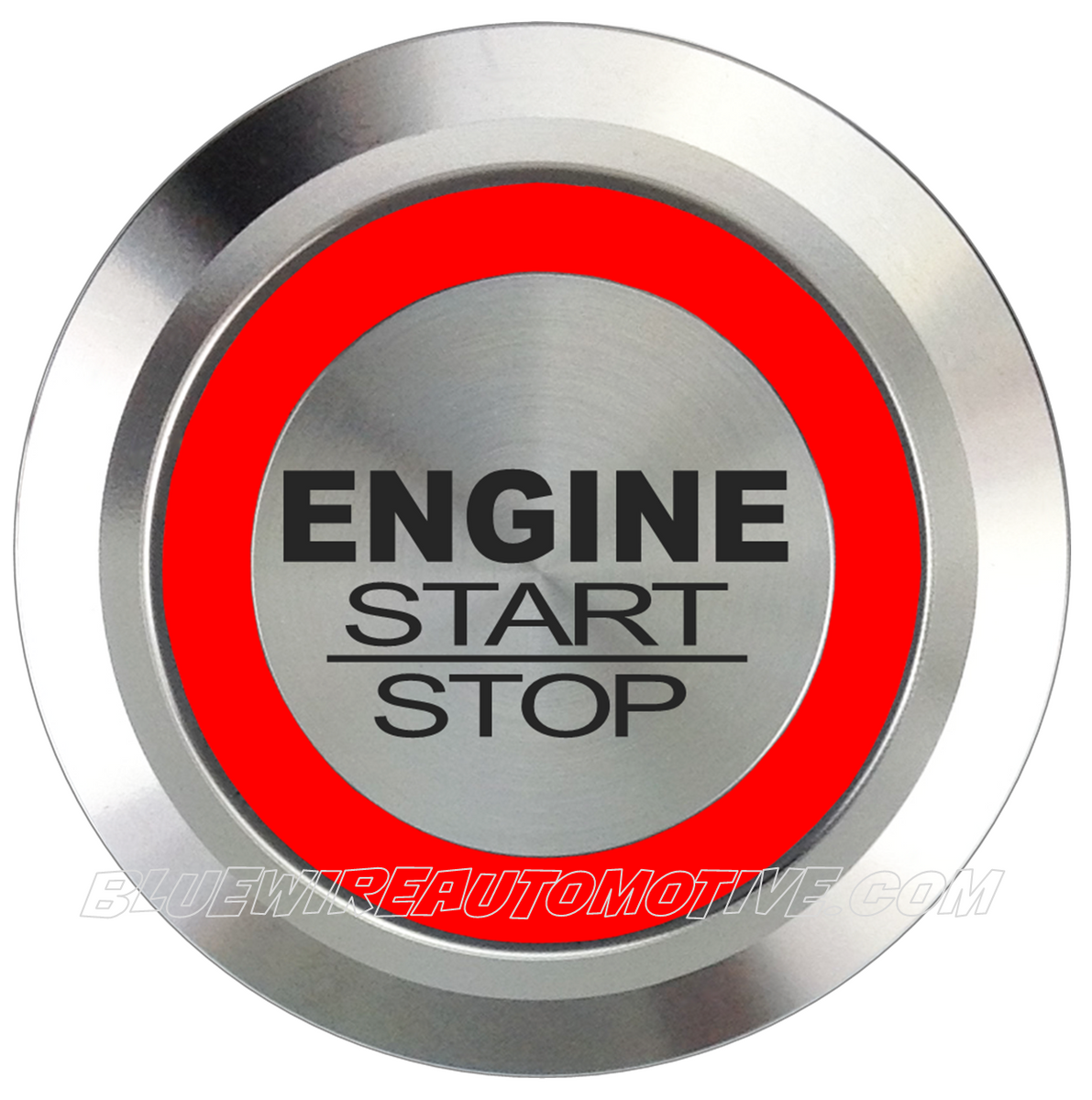 SILVER SERIES DUAL COLOUR BILLET BUTTON-30mm-ENGINE START/STOP 01 ...