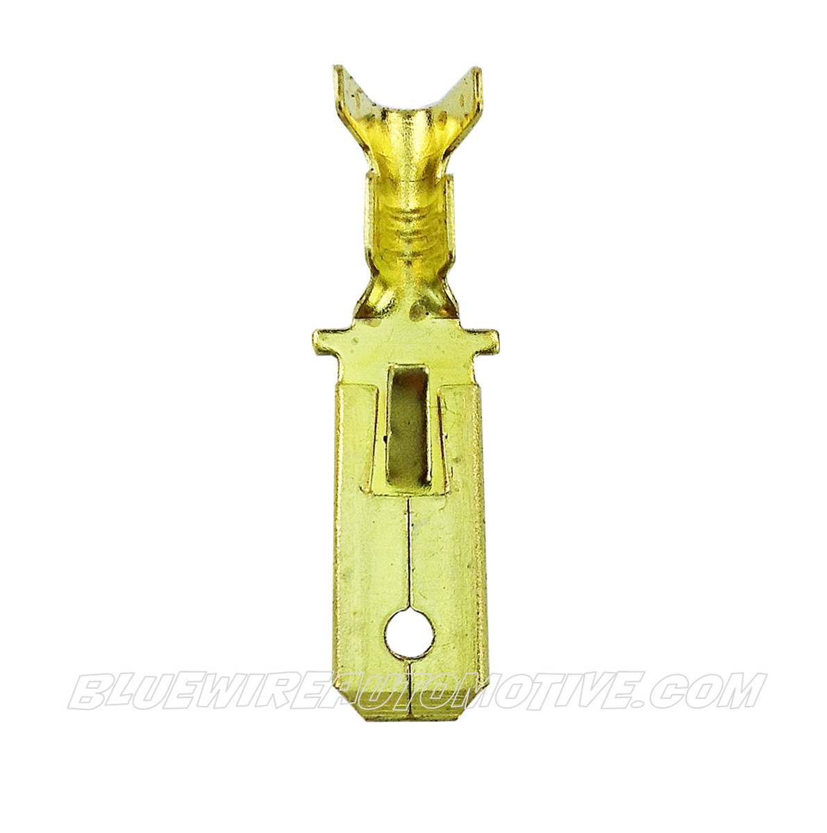 10 x UNIVERSAL MALE UNINSULATED BLADE WIRE TERMINAL - 6.3mm x 0.8mm ...