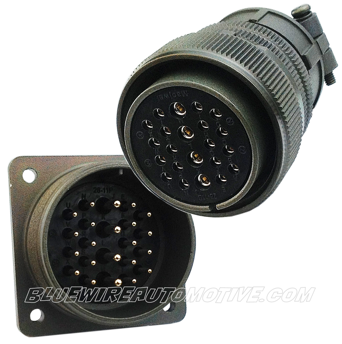 ENGINE HARNESS FIREWALL PLUG-BLACK-22PN-BWAP0501| Bluewire Automotive